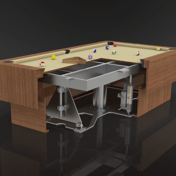 STABLE - Self-leveling technology to neutralize the pitch'n roll onboard